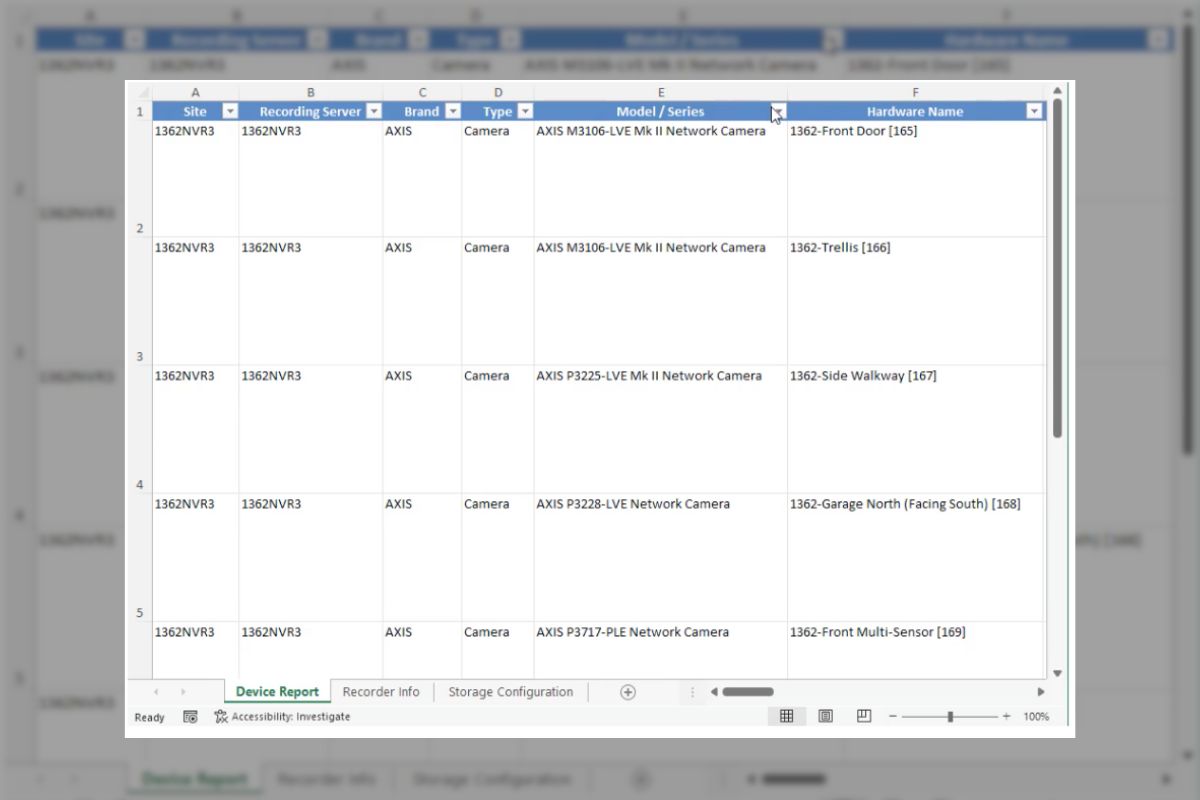 4 Essential Reports for Managing a Video Security System